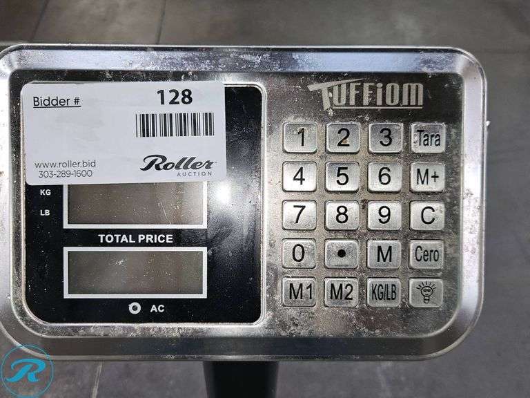 Tuffiom Digital Platform Scale with Keypad and Display, Missing Power ...