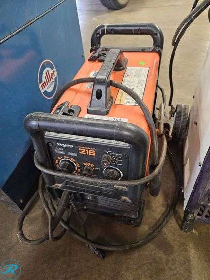 Vulcan MigMax 215 Flux-Core and MIG Welder - Roller Auctions