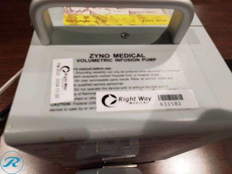 Zyno Medical Z-800F Volumetric Infusion Pump, Electric - Roller Auctions