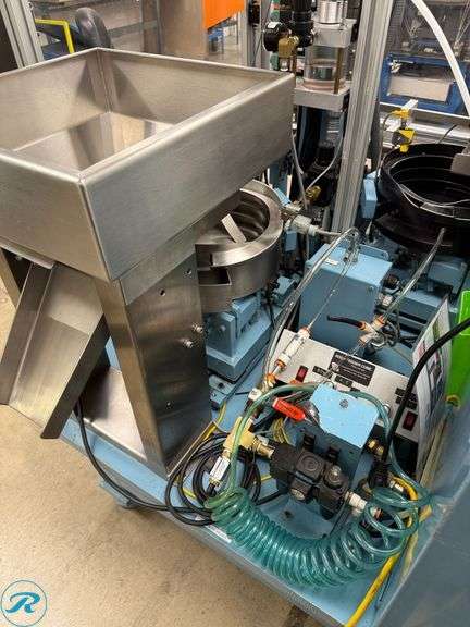 Customized Automated Assembly Equipped with (2) Vibratory Feeder Bowls, Control Units, etc ...