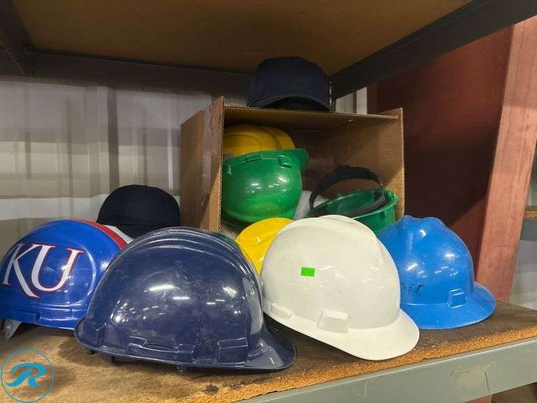 Hard Hats and Caps, Various Colors and Designs - Roller Auctions