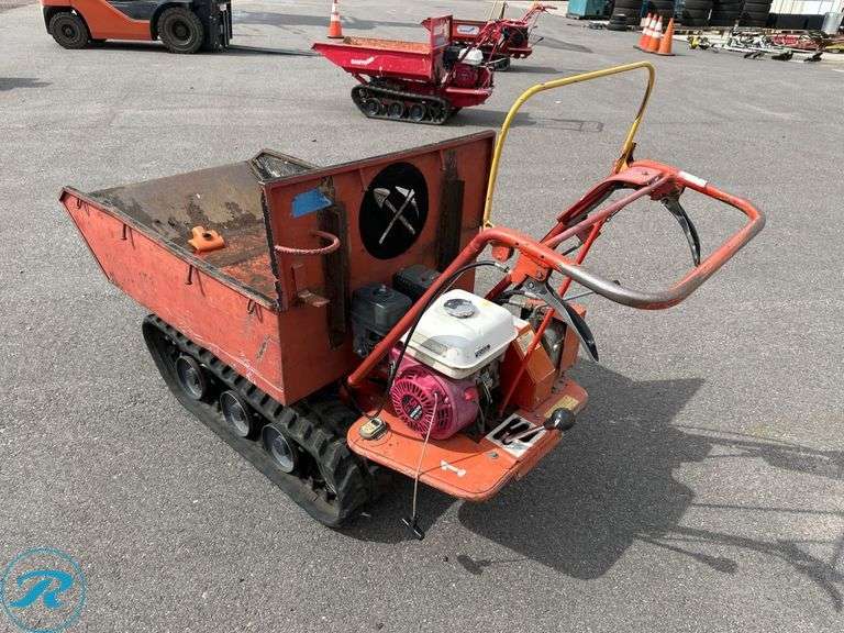 Canycom BFP602 Tracked Mini Dumper with Honda GX160 Gas Engine - Roller ...