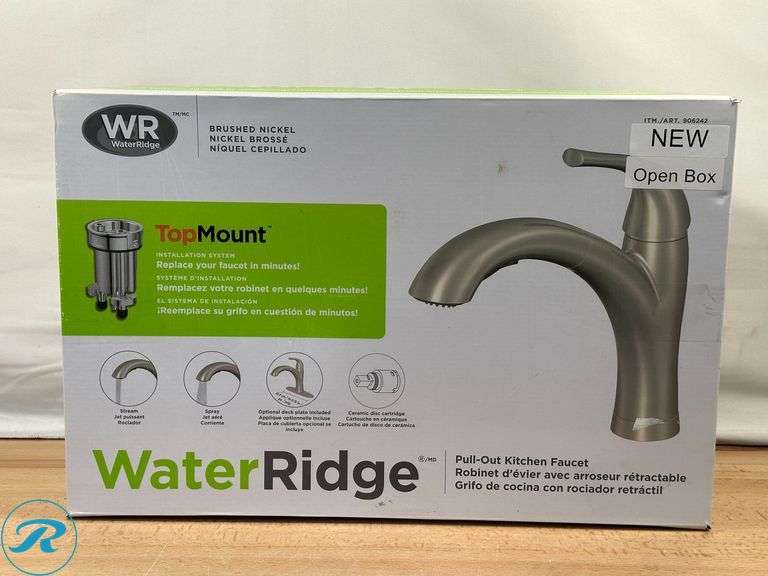 Water Ridge: Pull-Out Kitchen Faucet- New - Roller Auctions