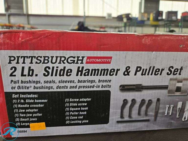 Pittsburgh Automotive 2 lb. Slide Hammer and Puller Set - Roller Auctions