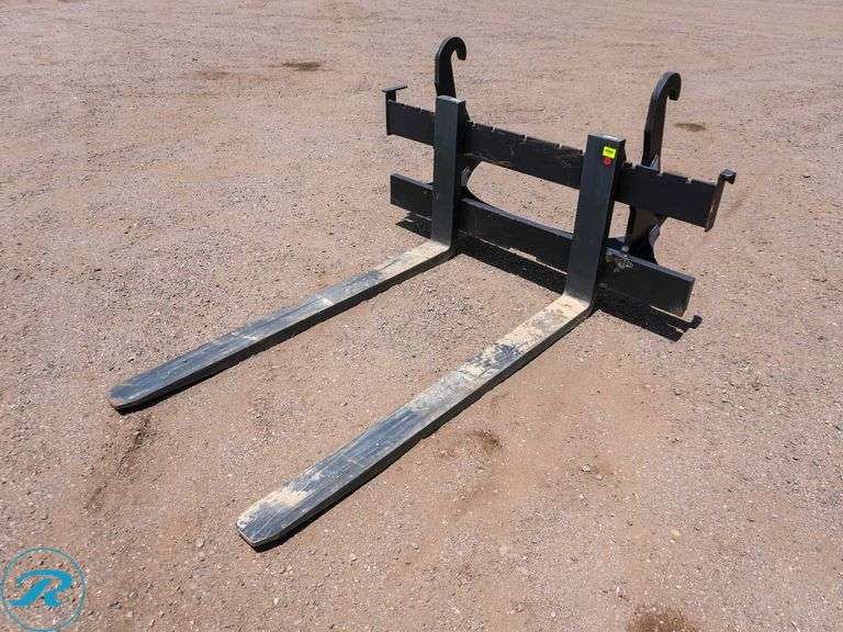 John Deere Worksite Pro 60" 410 Rail Fork W/Vetter 62" Forks To Fit ...