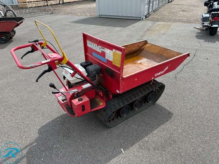 Canycom BFP602 Tracked Motorized Dumper with Honda GX160 Engine (Engine ...