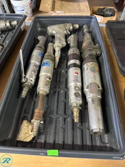 Tray of (5) Pneumatic Air Tools - Roller Auctions
