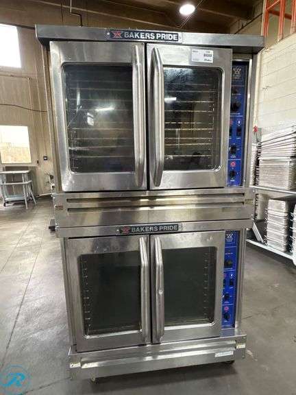 Bakers Pride BPCV-1-2W Double Stack Gas Convection Oven - Roller Auctions