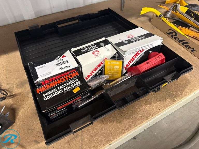 Remington, Ramset, and Jaimeson Power Fasteners with Accessories in ...