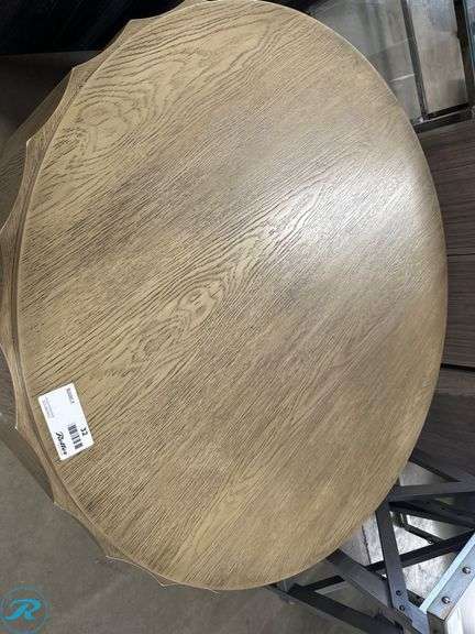 Round Wooden Coffee Table - Roller Auctions