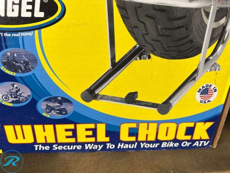 Pingel Wheel Chock for Motorcycles and ATVs - Roller Auctions
