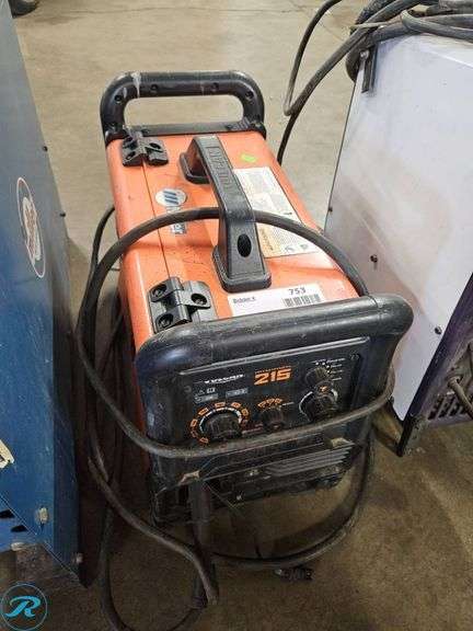 Vulcan MigMax 215 Flux-Core and MIG Welder - Roller Auctions