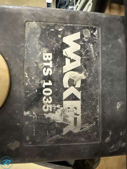Wacker BTS 1035 Gas-Powered Concrete Cut-Off Saw - Roller Auctions