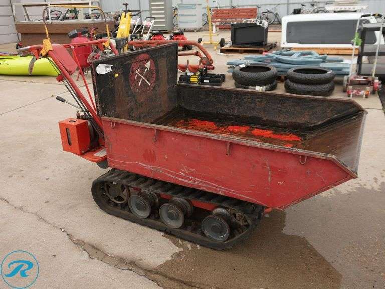 Canycom BFP602 Tracked Mini Dumper with Honda GX160 Gas Engine - Roller ...