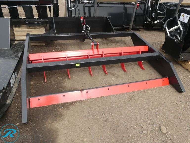 New Giyi GY-FR70 Hydraulic Flat Ripper Scarifier to Fit Skid Steer ...