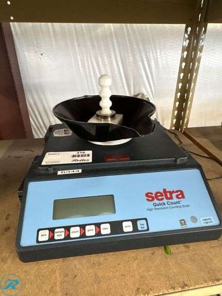 Setra Quick Count High Resolution Counting Scale, 2.2lb Capacity - Roller Auctions