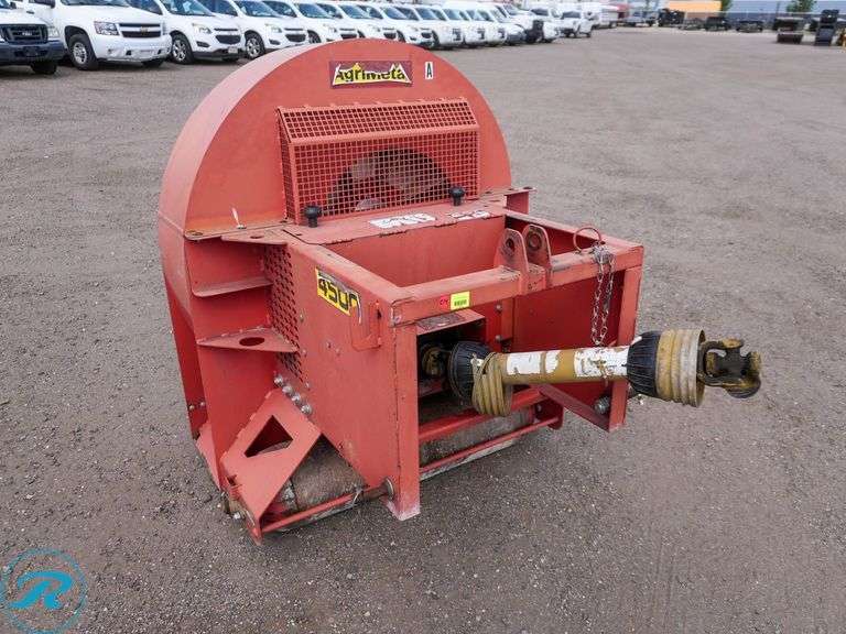 Agrimetal 4500 3-Point Hitch Leaf And Debris Blower, With Roller And ...
