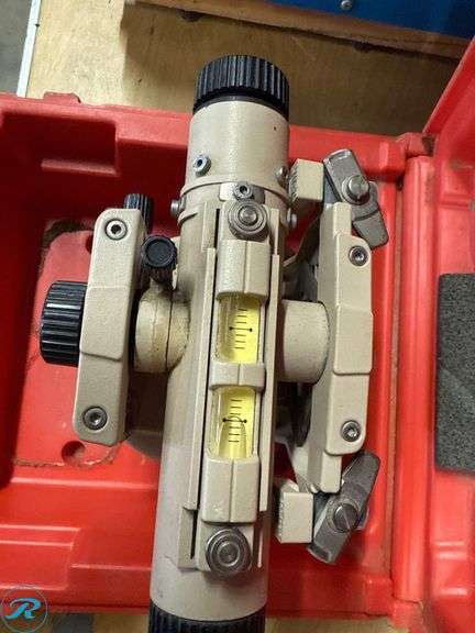 David White Universal LTB-300 Sight Level with Red Carrying Case ...