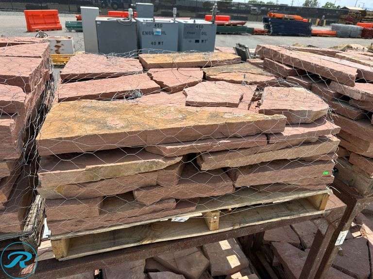 Pallet of Flagstone Landscape Rock - Roller Auctions