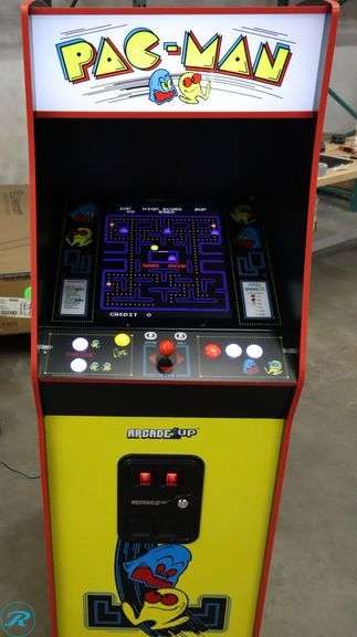 Arcade1Up XL PacMan Full Size Arcade Game - Used/Tested Works/Small ...