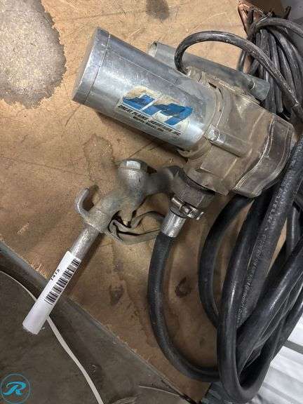 GPI Model 150S Fuel Transfer Pump with Hose and Nozzle - Roller Auctions