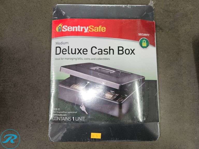 3 Security Items: Machir Electronic Drawer Safe, SentrySafe Deluxe Cash ...