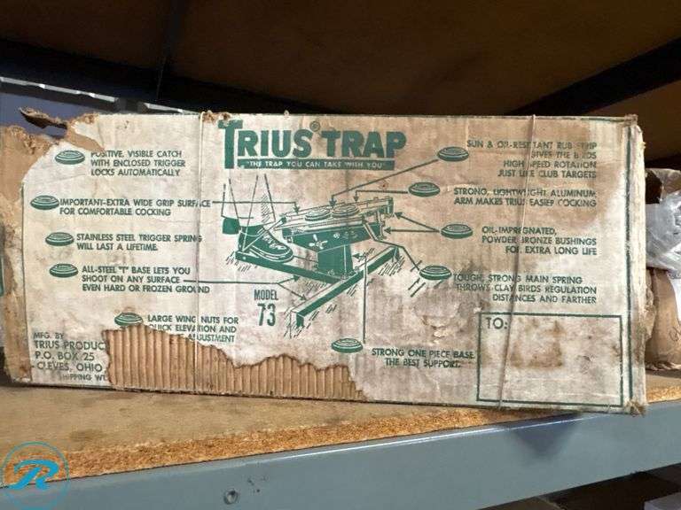 Trius Model 73 Clay Target Trap in Original Packaging - Roller Auctions