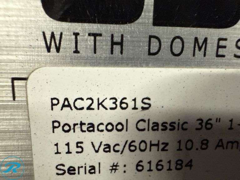 Portacool Classic 36″ PAC2K361S Evaporative Cooler 115 VAC - Roller ...