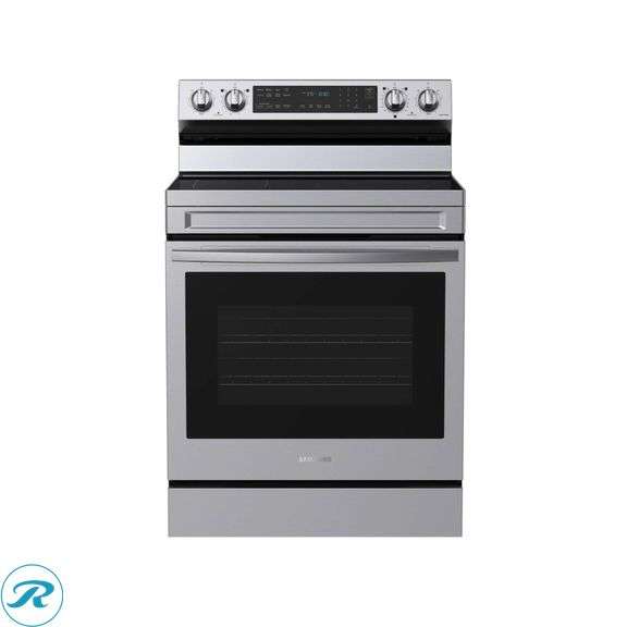 Samsung NE63A6711SS 30-Inch Freestanding Electric Range with Glass Top ...