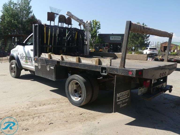 2017 Ram 4500 SLT 4WD Flatbed Truck - Roller Auctions