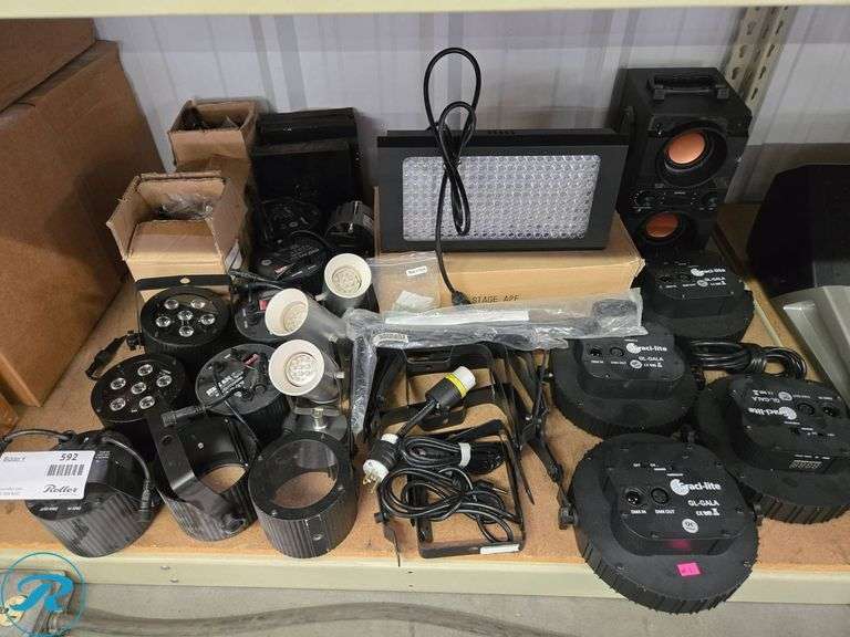 Stage Ape GL-GALA LED Lights and Accessories - Roller Auctions