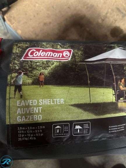 Coleman Oasis II OnePeak Eaved Shelter Gazebo 13’x13’x9.5′ - Roller ...