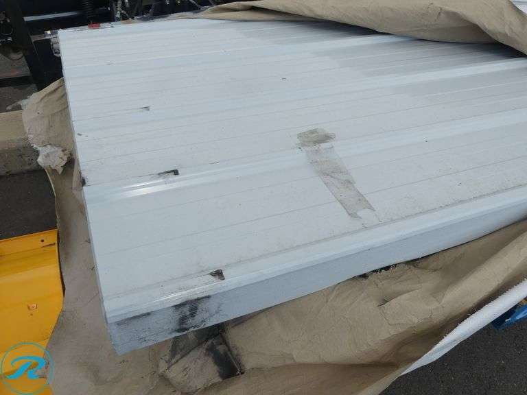 (100) New Sheets SKLP SKL100 Galvalume Steel Siding/Roofing, 37" X 118 ...