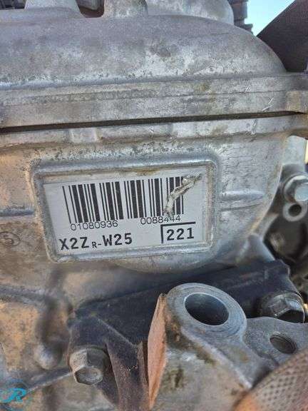 Used Toyota 2ZR-FE Engine with X2ZR-W25 Label - Roller Auctions