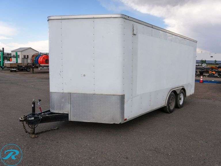 2016 Doolittle Foxtrail Cargo Bullitt T/A Enclosed Trailer - Roller ...