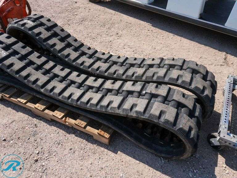 12" Rubber Tracks - Roller Auctions