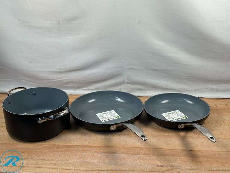 The Original GreenPan: VALENCIA PRO CERAMIC NONSTICK 11-PIECE COOKWARE ...