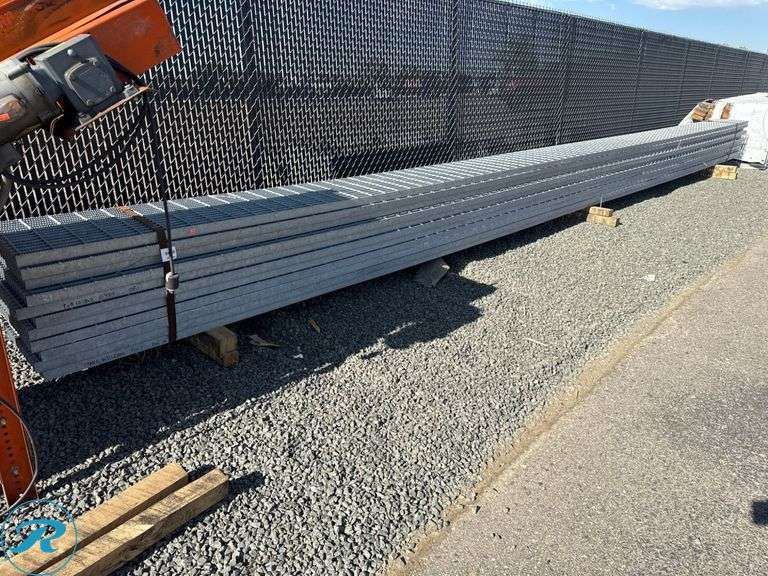 (11) Steel Bar Grating Panels, 30’x 18” - Roller Auctions