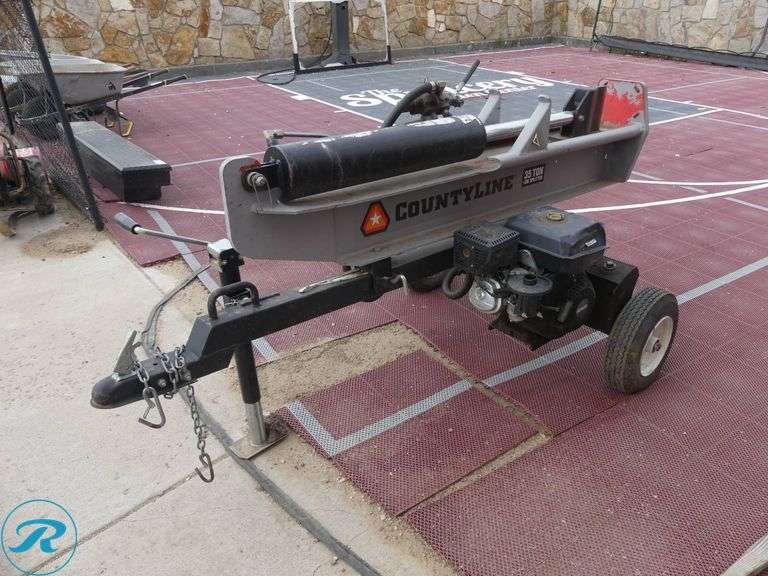 CountyLine 35-Ton Tow Behind Log Splitter with Kohler Engine (Engine ...