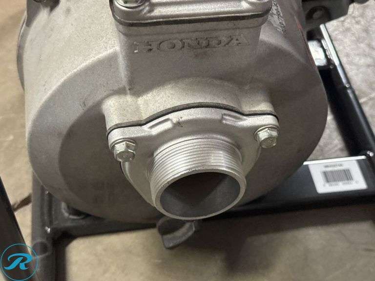 Honda WB20XT4A Gas-Powered Water Pump With Frame - Roller Auctions