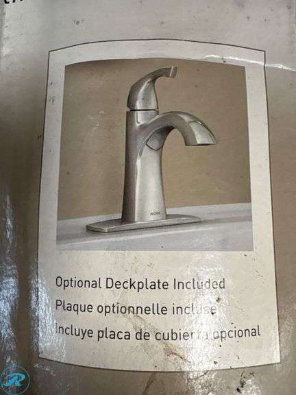 (2) Moen Bathroom Faucet Sets, Model 195923, With Optional Deckplates ...