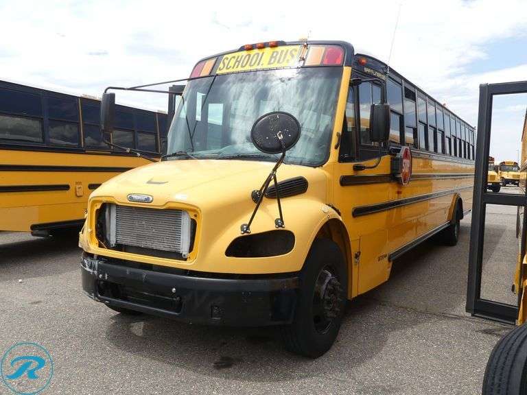 2008 Thomas B2 Saf-T-Liner C2 RWD 77-Passenger School Bus - Roller Auctions