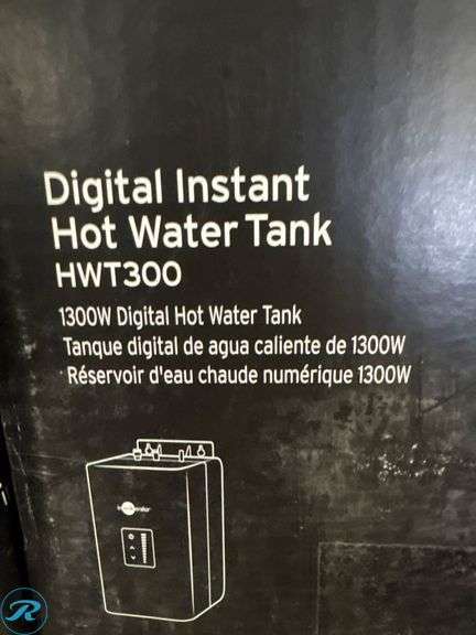 (4) InSinkErator HWT300 Digital Instant Hot Water Tanks, 1300W - Roller ...