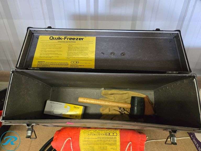 Qwik-Freezer Portable Pipe Freezing Equipment with Accessories - Roller ...