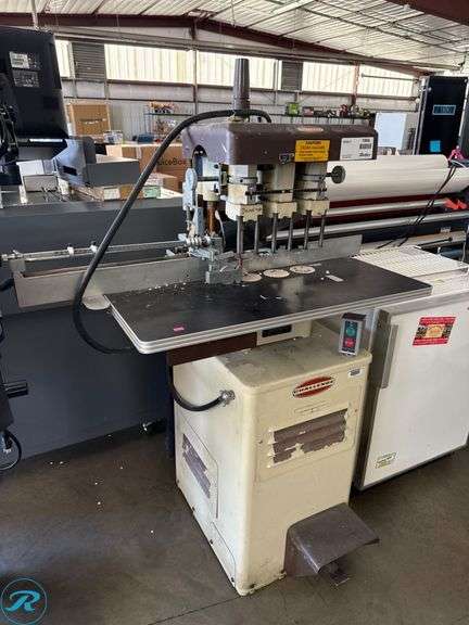 Challenge Paper Drill Machine with Multiple Heads, 230V - Roller Auctions