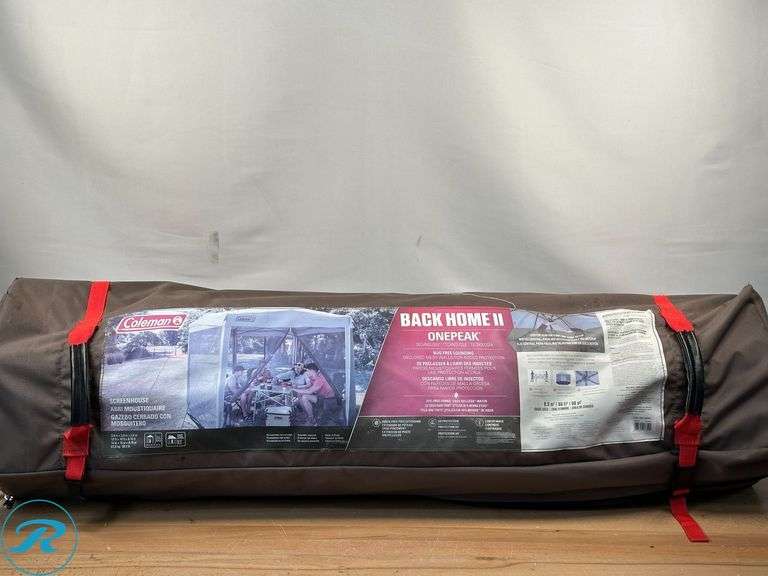 Coleman Back Home II Screenhouse - 12x10’- Used/ Untested - Roller Auctions
