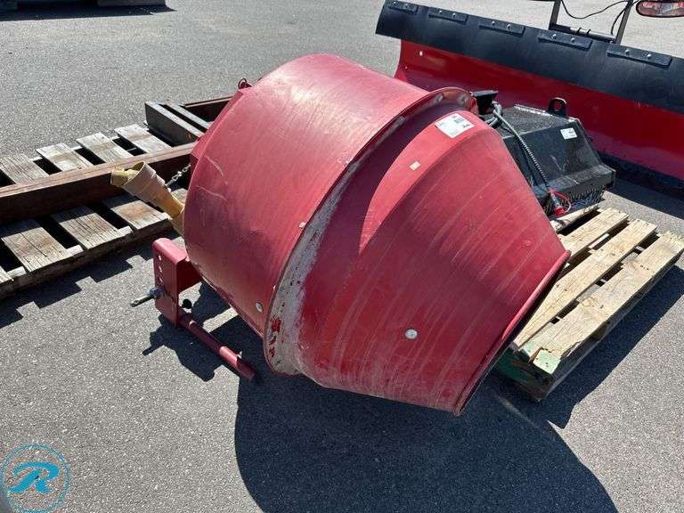 Worksaver Cement Mixer Attachment, 3PT, PTO - Roller Auctions