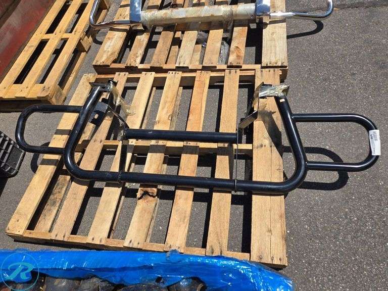 Black Metal Protective Bumper Guard - Roller Auctions