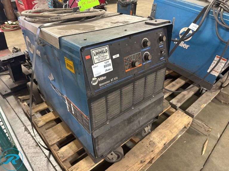 Miller Dimension NT 450 CC/CV DC Welding Power Source - Roller Auctions