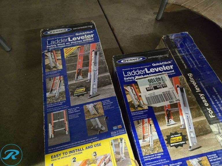Werner Ladder Levelers, Including QuickClick and Auto Ladder Leveler ...